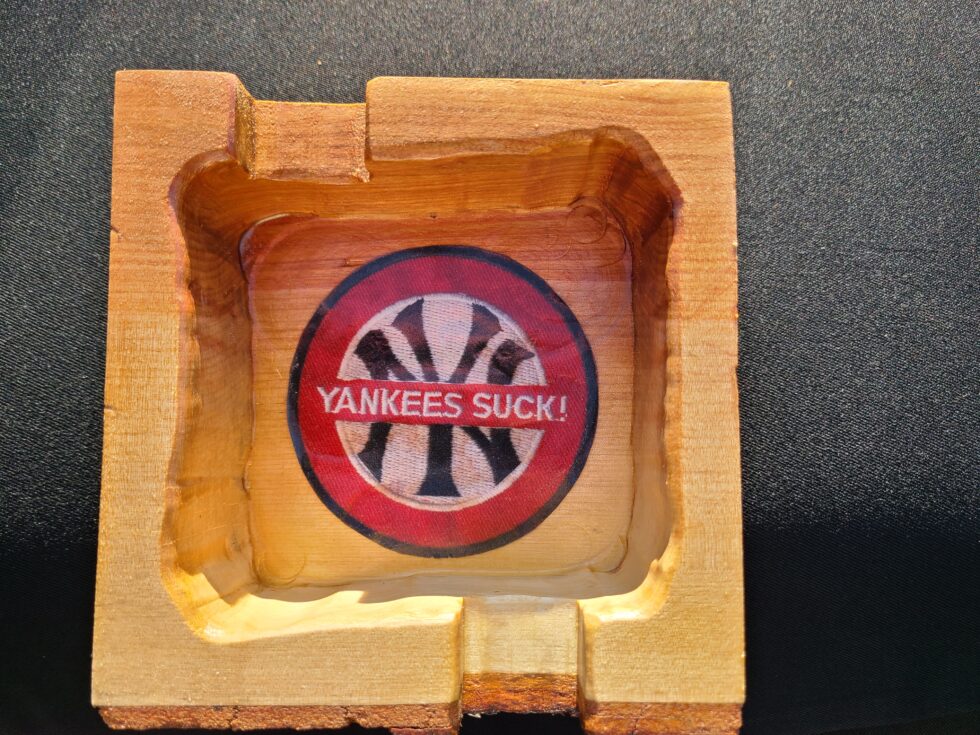 Custom Cigar Ashtrays - Darn Near Perfect Cigar Ashtray